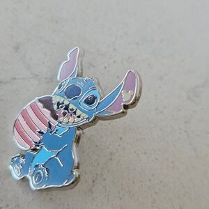 Disney | Jewelry | Disney Stitch Hidden Mickey Pin Easter Egg Limited ...
